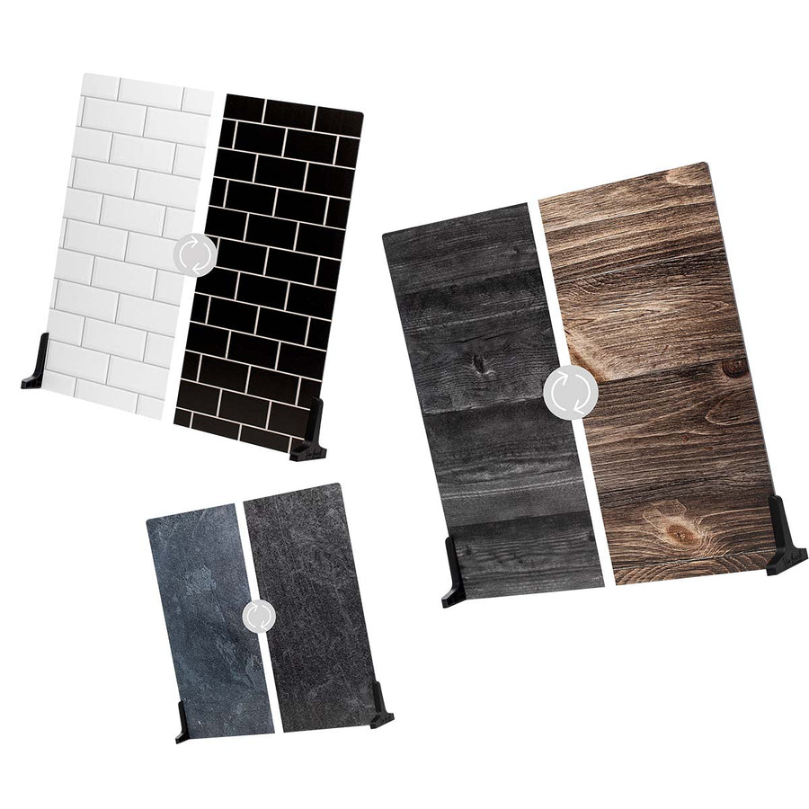 V-Flat World - Duo Boards - Food & Product Photography Backdrops