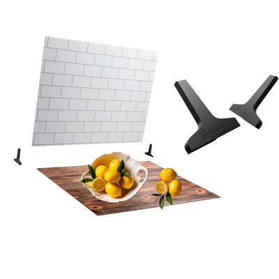 White Gloss/White Matte - Plexiglass Acrylic Photography Board 24x24 Inch